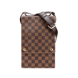 Louis Vuitton Pre-owned Portobello Umh&auml;ngetasche - - Pre-owned - Damen - Braun - ONE SIZE