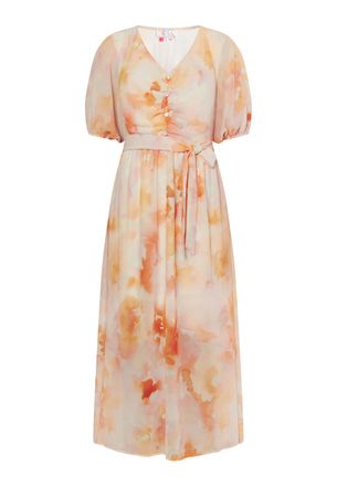 Izia Kleid Damen Orange Mehrfarbig