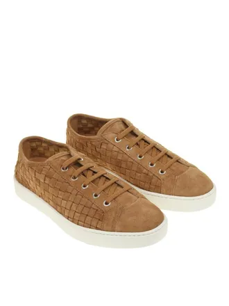 Santoni Baskets - Marron