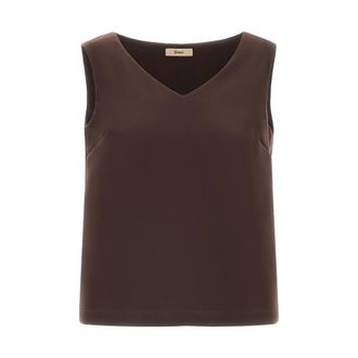 Herno Cad&igrave; Top - - Tops - Damen - Braun - M
