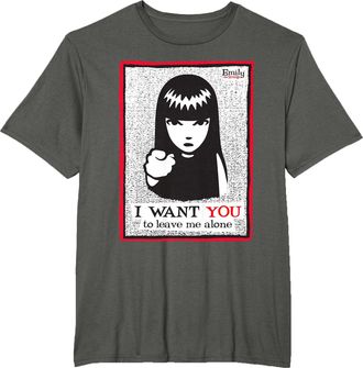 Emily The Strange Emily The Strange I want You To Leave Me Alone T-Shirt