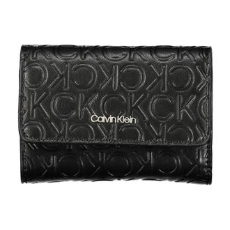 Calvin Klein Femme, Sacs, Noir, Taille: ONE Size Portefeuille 2 Compartiments