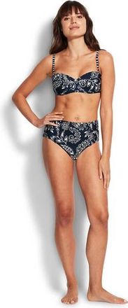 Seafolly Damen Bikinioberteil Folklore Bustier Bra