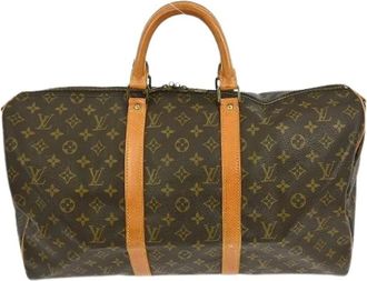 Louis Vuitton unisex, Pre-owned, Brun, Taille: ONE Size Sac Week-end en Toile Pre-owned