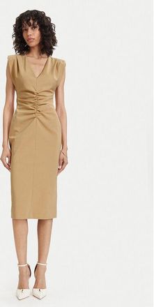 Access Fashion Coctailkleid 63-3409-162 Beige Regular Fit