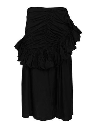 Dries Van Noten Jupe Midi - Noir