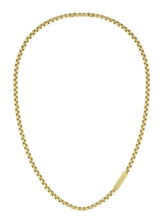 Lacoste Gliederhalskette f&uuml;r Herren Kollektion LESSENTIEL Verziert mit petit piqu&eacute; Muster - 2040122