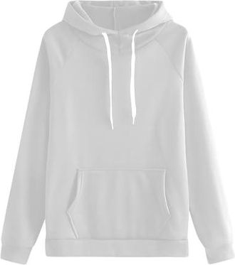 Generic Sweat &agrave; capuche surdimensionn&eacute; pour femme grande taille - Sweat &agrave; capuche uni pour femme - Veste de sport d&eacute;t&eacute; &agrave; capuche veste de sport thermique &agrave; ca