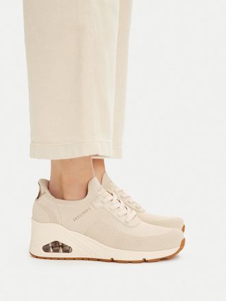 Skechers Sneakers Skechers Uno Wedge 177531/OFWT Beige