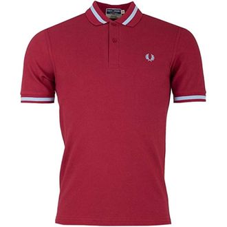 Fred Perry Original Single Tipped Polo - - Tops - Herren - Rot - 2XS