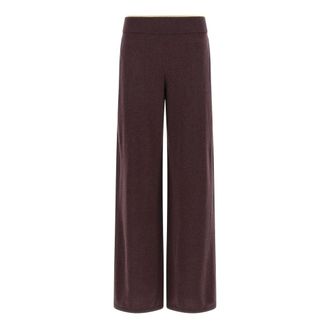 Pinko Gestrickte Hose - - Trousers - Damen - Lila - M