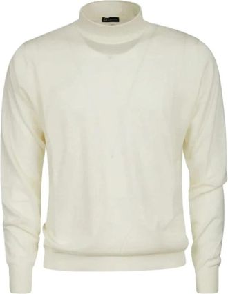 FILIPPO DE LAURENTIIS Homme, Pulls, Beige, Taille: XL Pull &agrave; Col Roul&eacute;