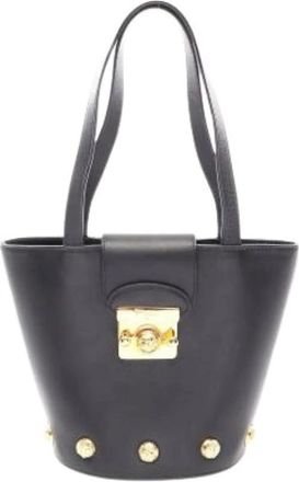 Ferragamo Sac &agrave; main Pre-owned - Femme - Pre-owned - Noir - Taille: ONE Size