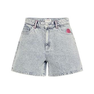 Ichi Ichi, Femme, Shorts, Bleu, Taille: 42 FR Shorts