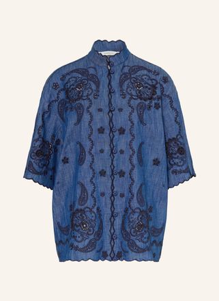Zimmermann Jeansbluse Aster blau