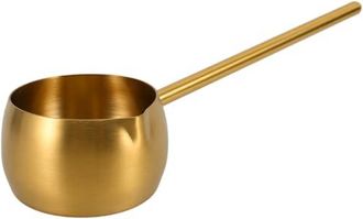 Luxshiny Louche &Agrave; Huile En Acier Inoxydable 304 Avec Long Manche Ergonomique - Cuill&egrave;re &Agrave; Huile Mini Pour Cuisine Contr&ocirc;le Pr&eacute;cis De LHuile Et Protection Contr