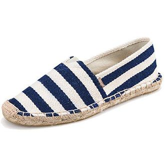 Alexis Leroy rayée Marin,Espadrilles Homme Bleu 41 EU / 7 UK