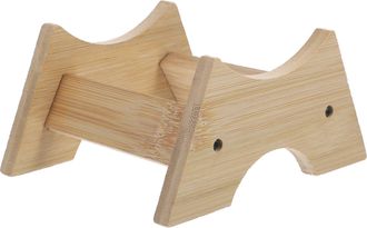 Hemobllo Getr&auml;nkespenderhalter Holzst&auml;nder Stabil Wasserspenderst&auml;nder mit Hoher Tragf&auml;higkeit f&uuml;r Gl&auml;ser und Becher Einfacher Aufbau Langlebig rutschfest f&uuml;r 