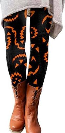 Generic Legging imprim&eacute; dHalloween pour femme, collant graphique effrayant taille haute, pantalon dentra&icirc;nement extensible, pantalon de yoga doux, v&ecirc;tement de
