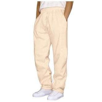 Generic Jogging Baggy Homme Large Sport Sweatpants Y2k D&eacute;tente Travail Ample Pantalon Grande Taille Mens Mode Dint&eacute;rieur Taille Elastique Pantalons Extensible