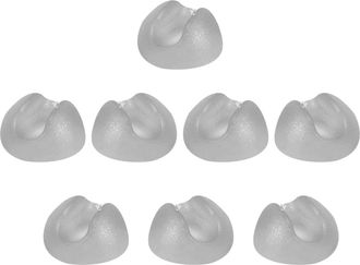 Valiclud 8 St&uuml;ck Teiliges Transparente rutschfeste Silikon Tisch Stuhlbein schoner f&uuml;r M&ouml;bel Bodenschonend Kratz Ger&auml;uschmindernd Geeignet f&uuml;r Schule B&uuml;ro Zuha