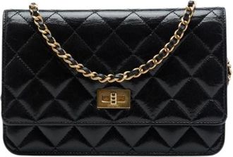 Chanel Pre-owned Wallet on Chain - Femme - Pre-owned - Noir - Taille: ONE Size