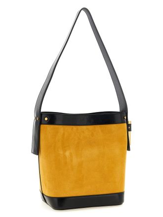 Versace Womens Bicolor Calfskin Shoulder Bag