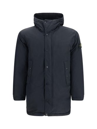 Stone Island RDS-Certified Down-Filled Down Jacket - Black