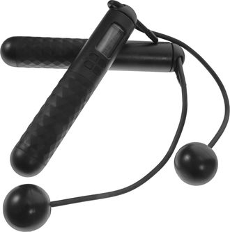 IFUNDOM Kabelloses Gewichtetes Springseil mit Zähler Schnurloses Workout springseil für Erwachsene Rutschfestes Fitness seil für Indoor training Praktisches P