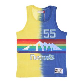 Mitchell & Ness NBA Tie Dye Tank Mutombo 55 - - Sport - Herren - Mehrfarbig - S