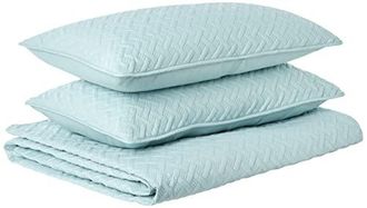 VCNY Home 3-TLG., blau, King 104 X 90