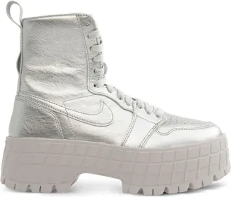 Nike Jordan bottines Air Jordan 1 High Brooklyn - Argent