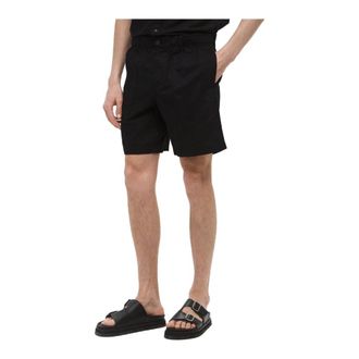 Calvin Klein Schwarze Shorts mit Elastischem Bund - - Shorts - Herren - Schwarzk - W32