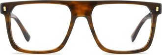 Dsquared2 D2 0182 Optical Frame - - Accessories - unisex - Braun - 55 MM