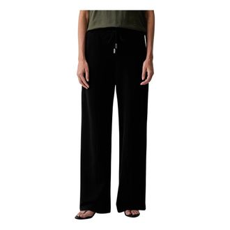 Patrizia Pepe Track Pants mit Kordelzugbund - - Trousers - Damen - Schwarzk - L