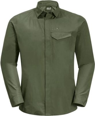 Jack Wolfskin Herren Hemd LAKESIDE ROLL-UP SHIRT M