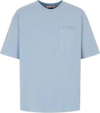 Marni Homme, Tops, Bleu, Taille: L Short Sleeve Tee
