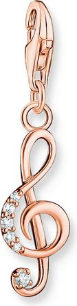 Thomas Sabo Charm-Anhänger Notenschlüssel Roségoldfarben 1899-416-14
