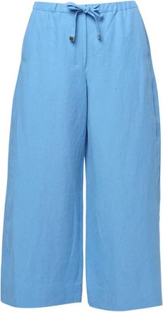 Max Mara Femme, Pantalons, Bleu, Taille: 38 FR Smmaurora Pantalons