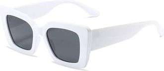 Generic Lunettes De Soleil D&eacute;coratives For Hommes Et Femmes, Id&eacute;ales For Les D&eacute;placements Quotidiens Ou Vacances(White)