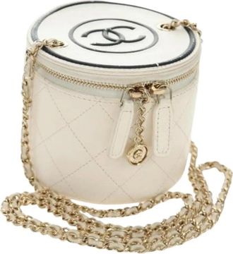 Chanel Sac bandouli&egrave;re mini vintage doccasion - Femme - Pre-owned - Blanc - Taille: ONE Size
