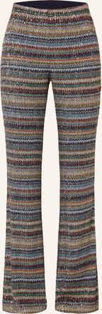 Missoni Strickhose Mit Pailletten Und Glitzergarn grau