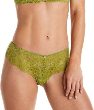 Pomm'Poire Lingerie Camille Cerf Shorty Fougere - Vert - 36 - Femme