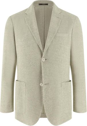 Boggi Milano Homme, Vestes, Vert, Taille: 3XL B Jersey Micro Textured Jacket