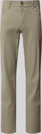 Brax Regular Fit Stoffhose aus Baumwoll-Leinen-Mix Modell CADIZ