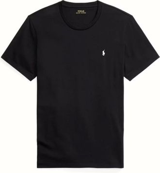 Ralph Lauren Homme, Tops, Noir, Taille: XL T-Chemises