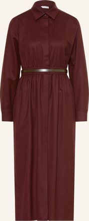 Max Mara Hemdblusenkleid Dalmata rot
