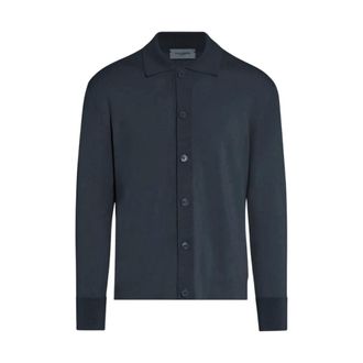 Paolo Pecora Camicia Maglia - - Knitwear - Herren - Blau - L