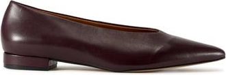 Saison 1865 Ballerines pointues en cuir
