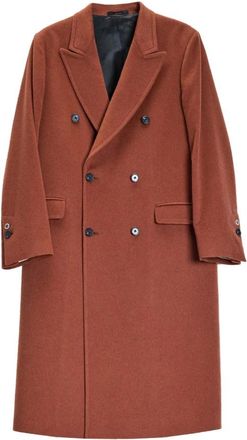 Paul Smith Femme, Manteaux, Rouge, Taille: 38 FR Manteau crois&eacute;